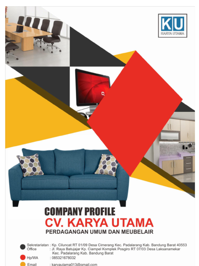 CV.karya Utama 2023 | PDF