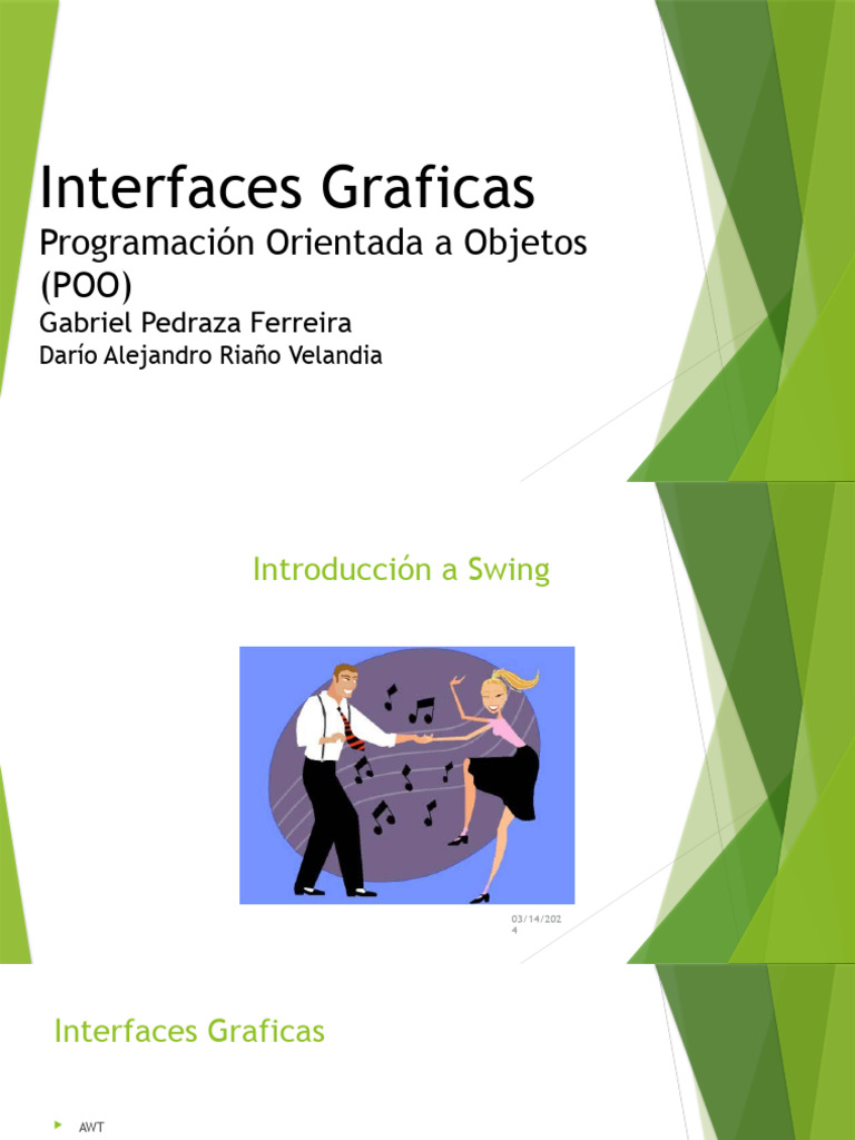 Introducción a Interfaces Gráficas en Java | PDF | Java (lenguaje de ...