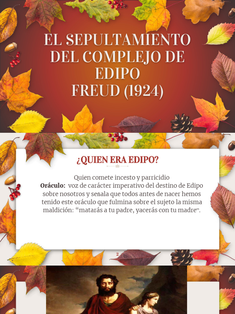 Complejo de Edipo y su Relevancia Freudiana | PDF | Edipo | Complejo de ...