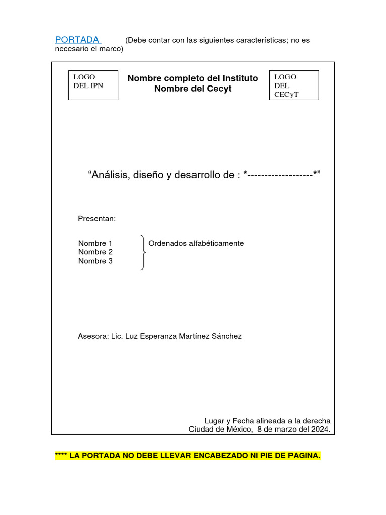 Guia para La Documentación Del Proyecto Sistemas de Informacion 2024 ... Guia para La Documentación Del Proyecto Sistemas de Informacion 2024 ...