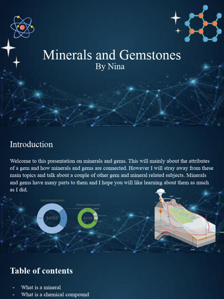 Understanding Minerals and Gemstones | PDF | Chemical Substances | Gemstone
