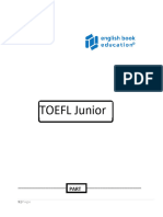 TOEFL Primary Practice TESTS | PDF | Standardized Tests | Qualifications