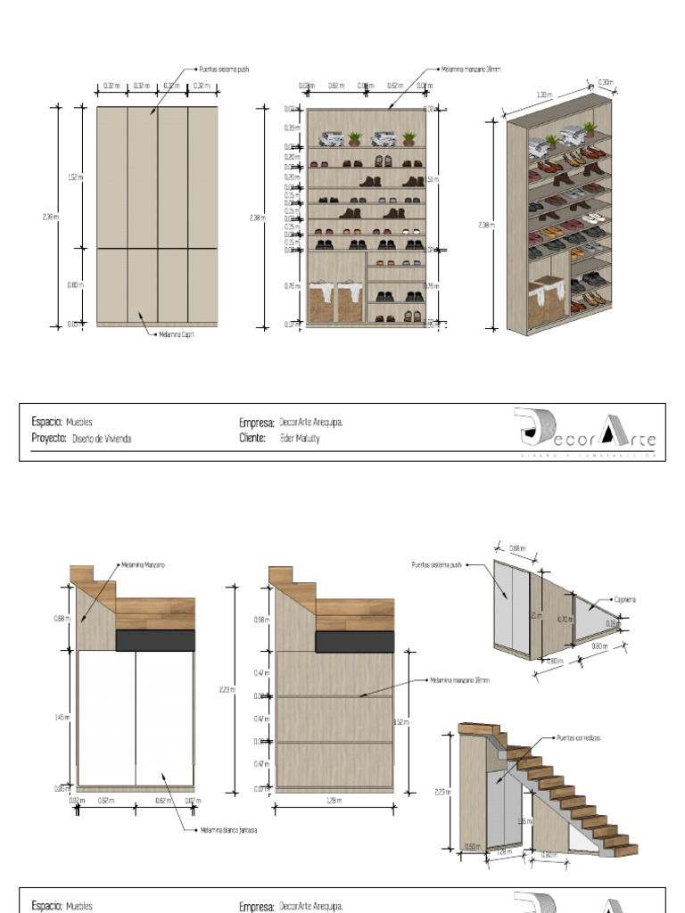 Planos muebles | PDF