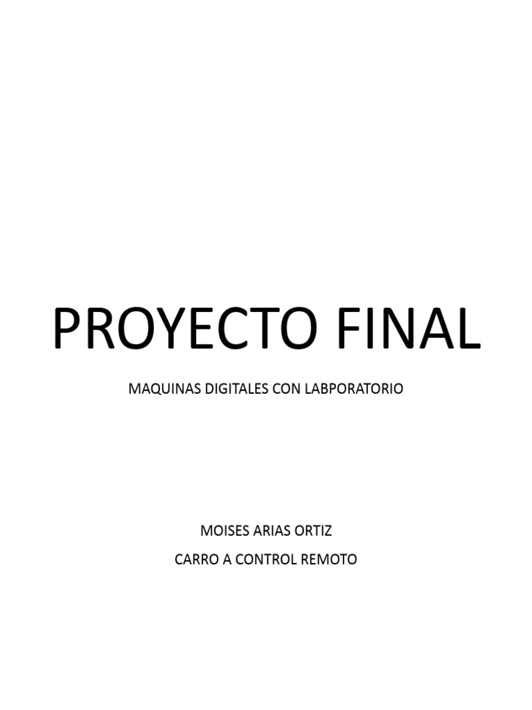 Proyecto Final Arduino | PDF | Bluetooth | Arduino