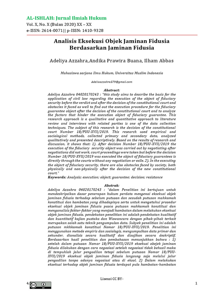 Fiduciary Guarantee Execution Analysis | PDF | Scientific Method ...