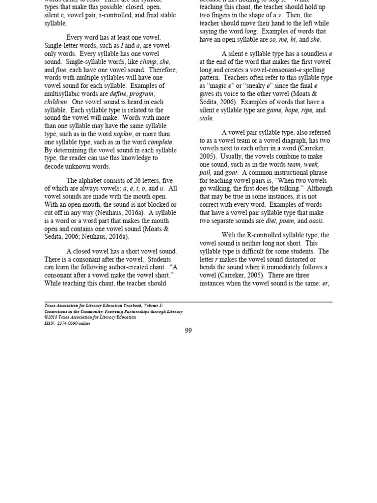 Word Attack | PDF | Syllable | Vowel