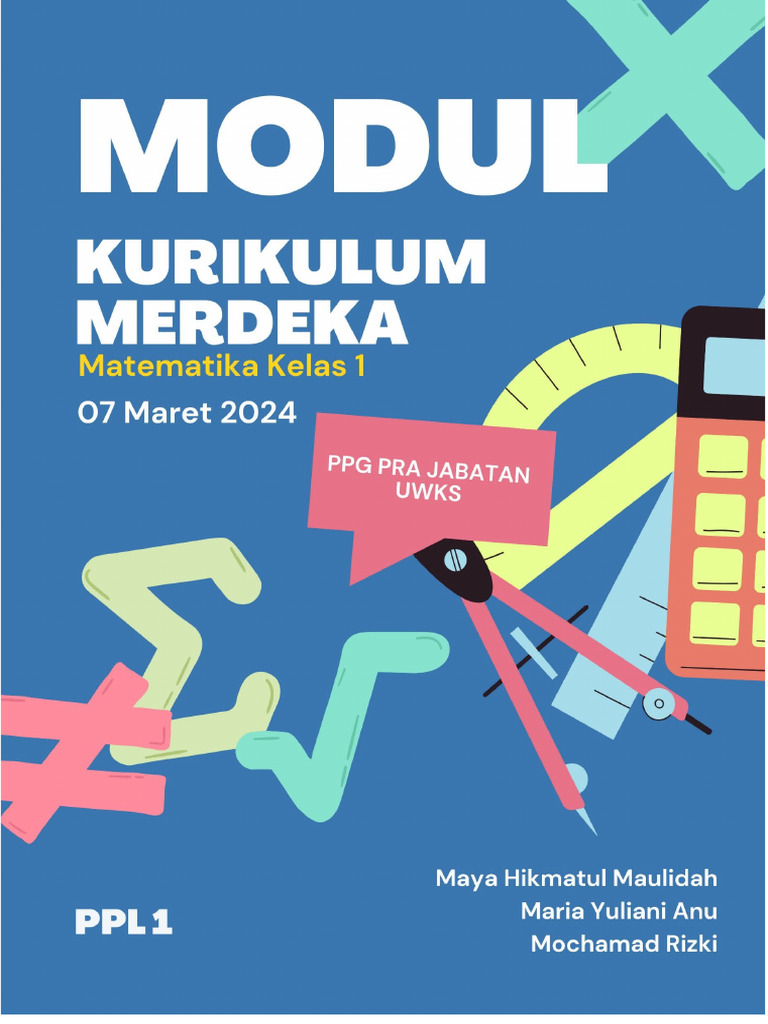 MODUL AJAR KURIKULUM MERDEKA MATEMATIKA SD KELAS 1 - Pengurangan | PDF