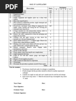 Checklist-Home Visit | PDF