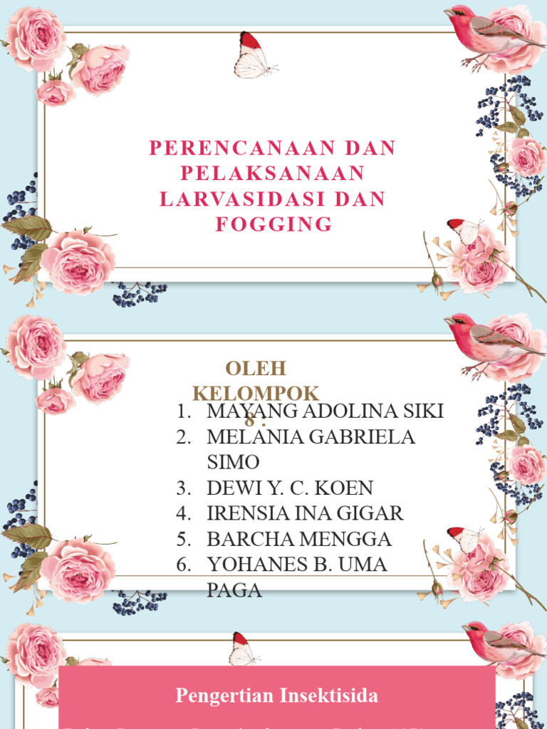 Larvasida Dan Fogging .Kel 8 | PDF