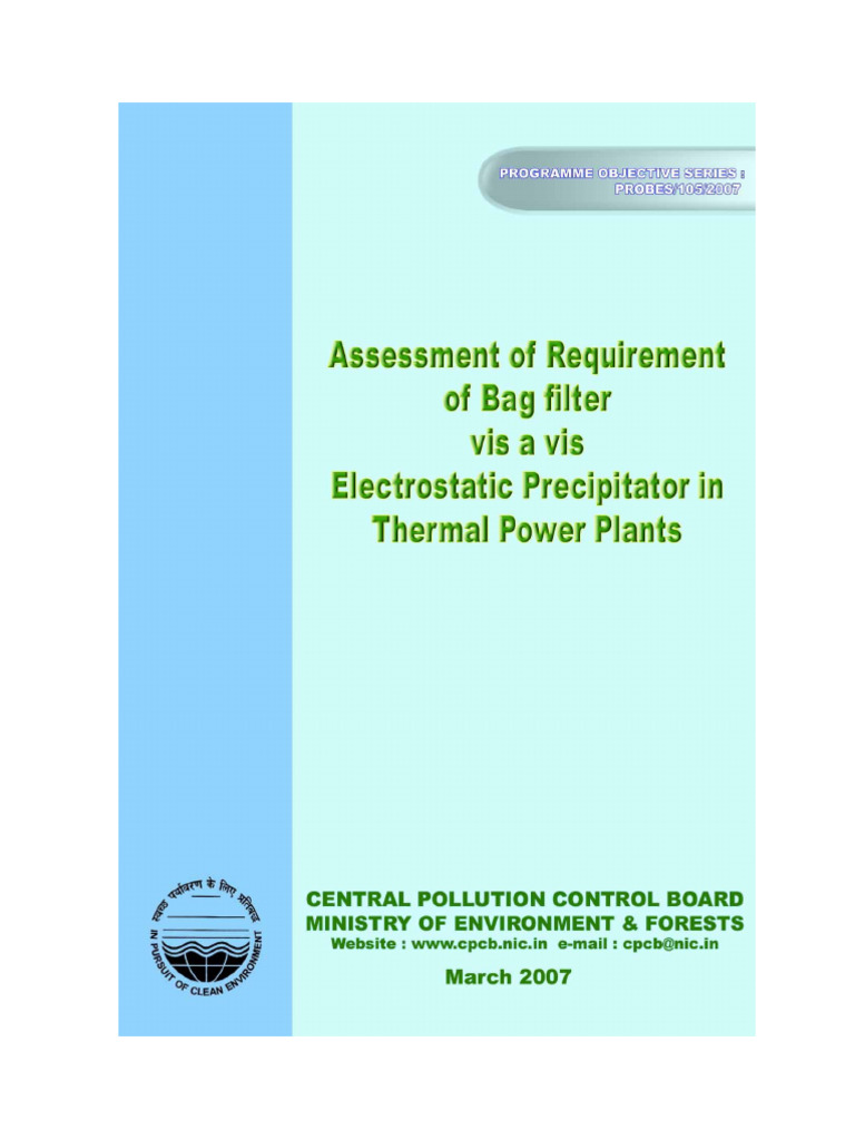 Bagfilter_vs_ESP | PDF | Combustion | Boiler