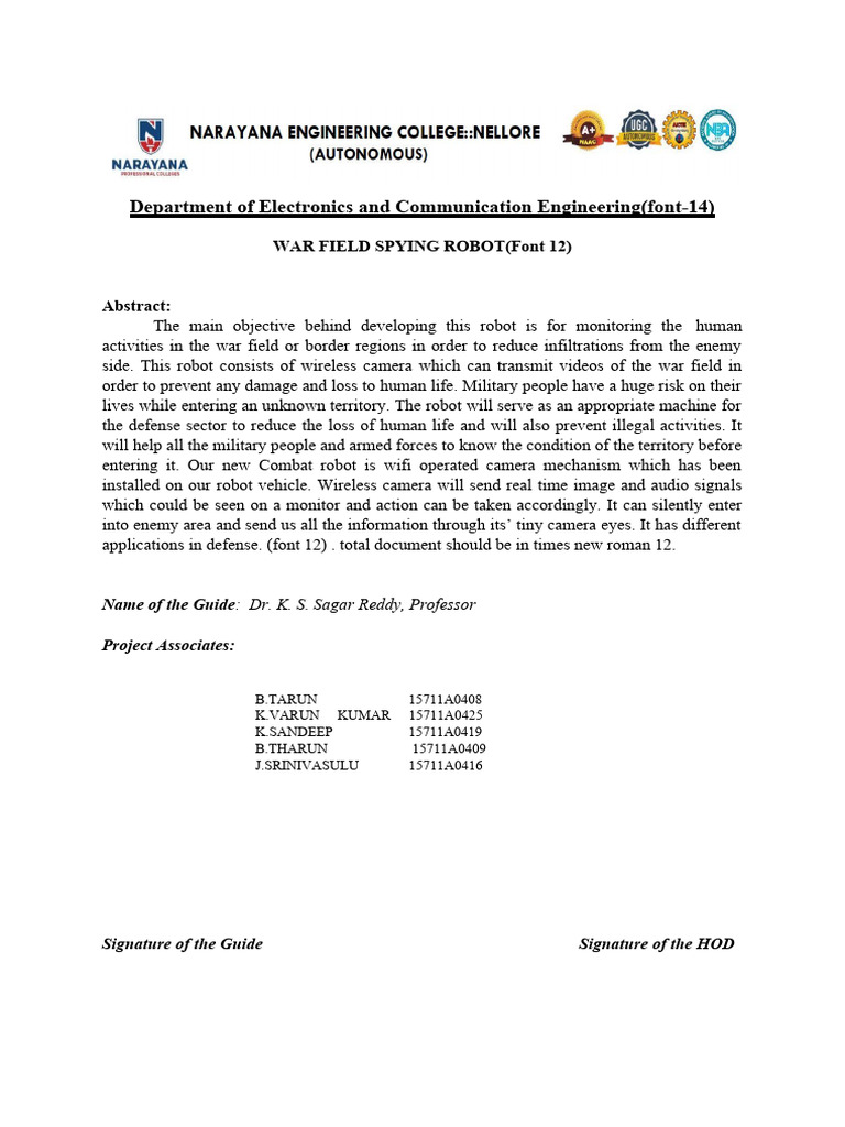 Abstract Format | PDF