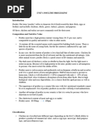Poultry Carcass Dressing Procedure | PDF
