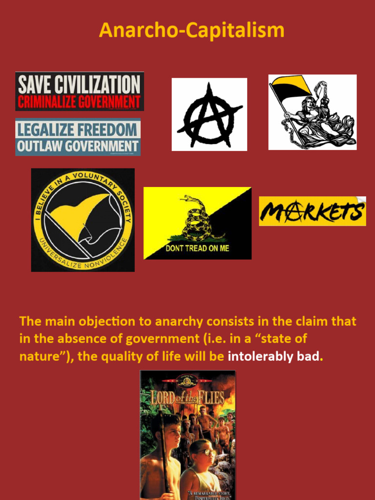 (Week 2) Anarcho-Capitalism | PDF