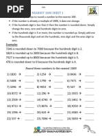 Rounding Practice Sheet - Answer Key | PDF