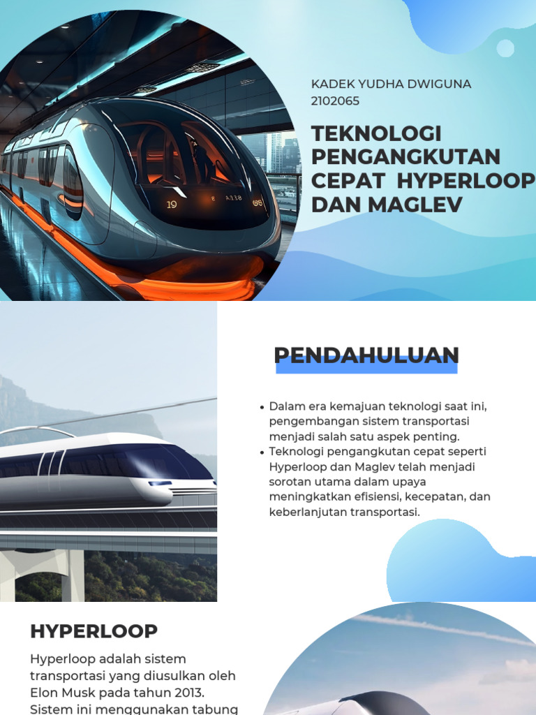 Tugas Teknologi Hyperloop Dan Maglev-1 | PDF | Teknologi & Rekayasa