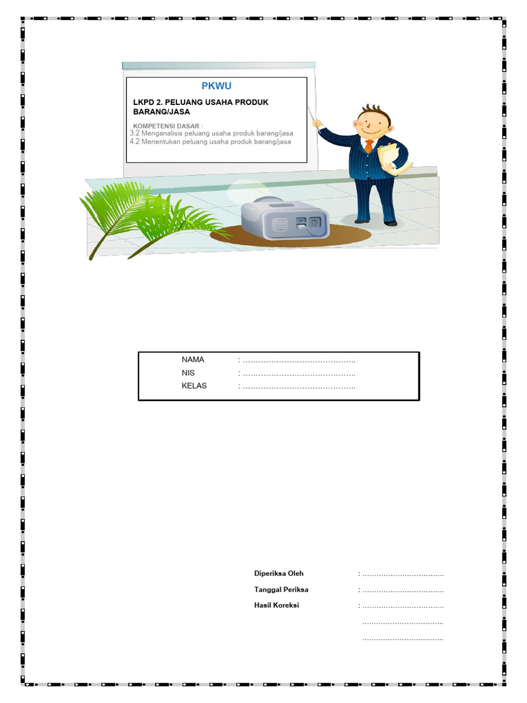 LKPD 2. Peluang Usaha Produk Barang, Jasa | PDF