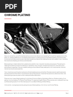 10 Most Common Chrome Plating Problems | PDF | Fracture | Metals