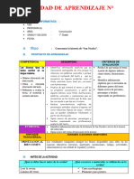 Sesión de Aprendizaje Escuchamos Un Cuento | PDF | Aprendizaje | Evaluación