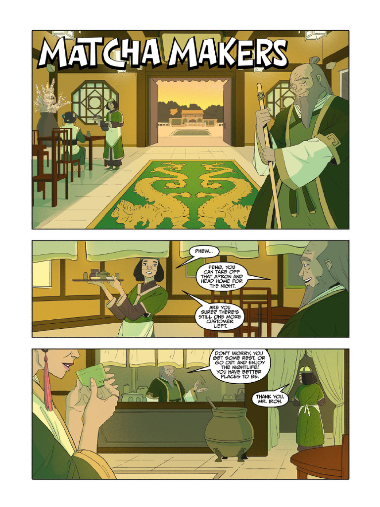 Avatar - The Last Airbender - Matcha Makers (2021) PDF | PDF