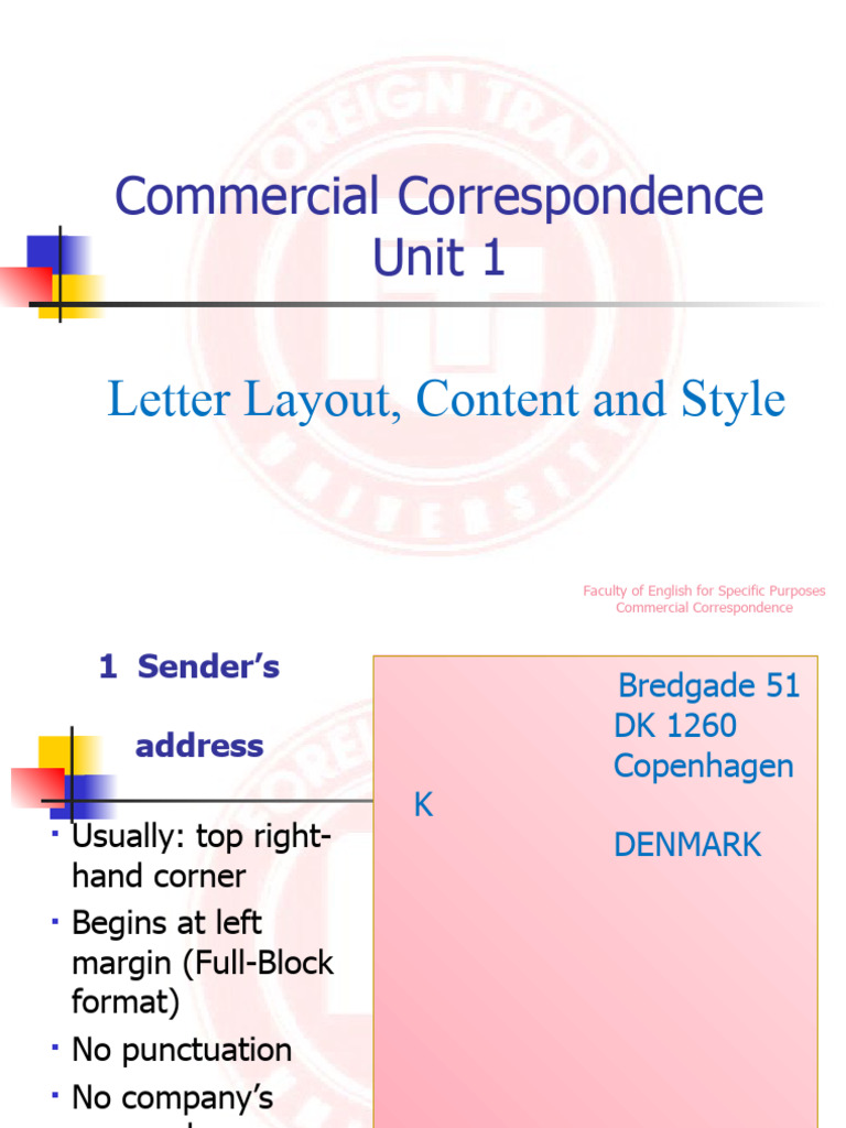 CC Unit 1, Letter Layout | Download Free PDF | Human Communication ...