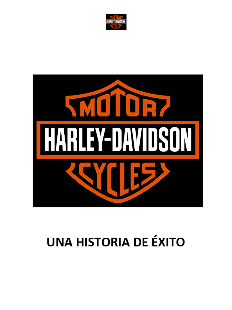 HD Una Historia de Éxito | PDF | Harley Davidson | Lean Manufacturing