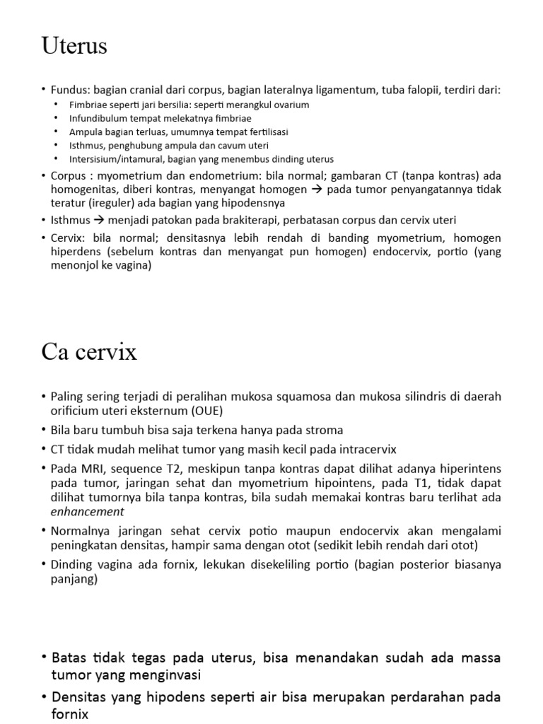 Review CA Cervix | PDF