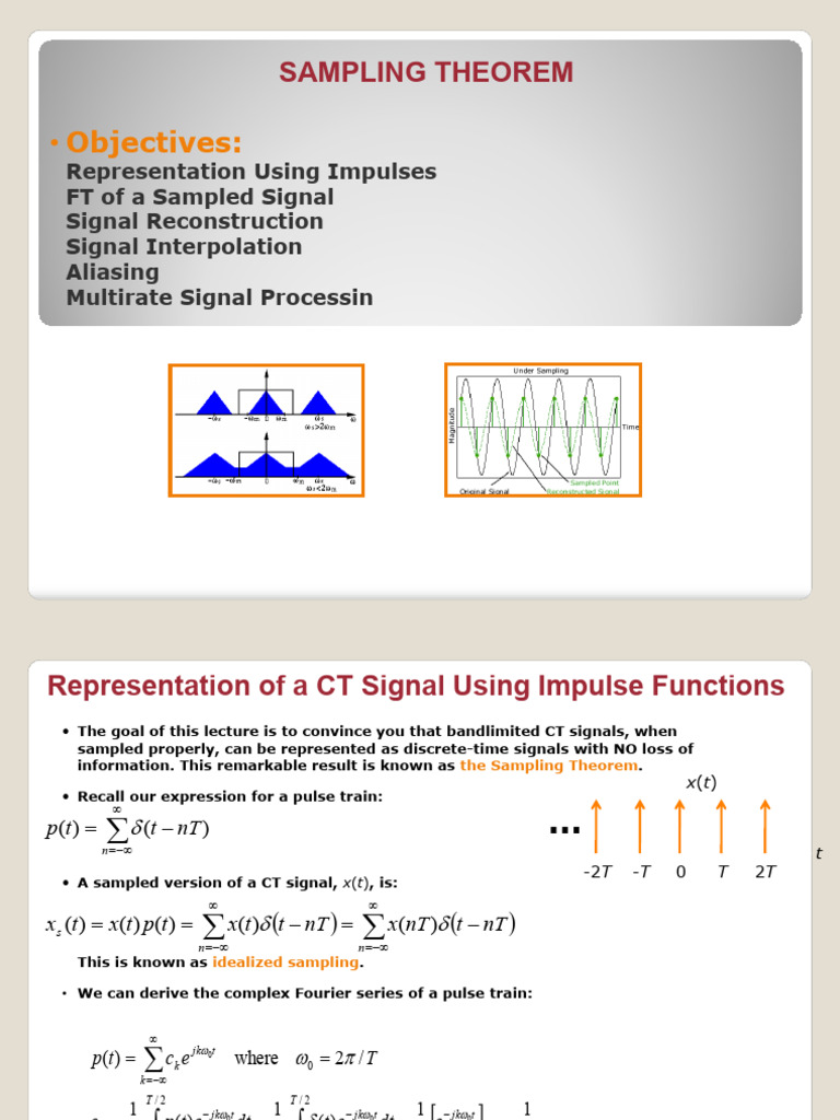 Sampleing | Download Free PDF | Sampling (Signal Processing) | Telecommunications