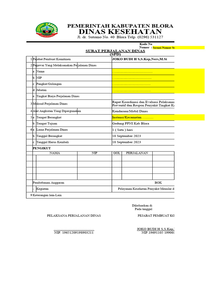 SPD Gedung Ppni | PDF