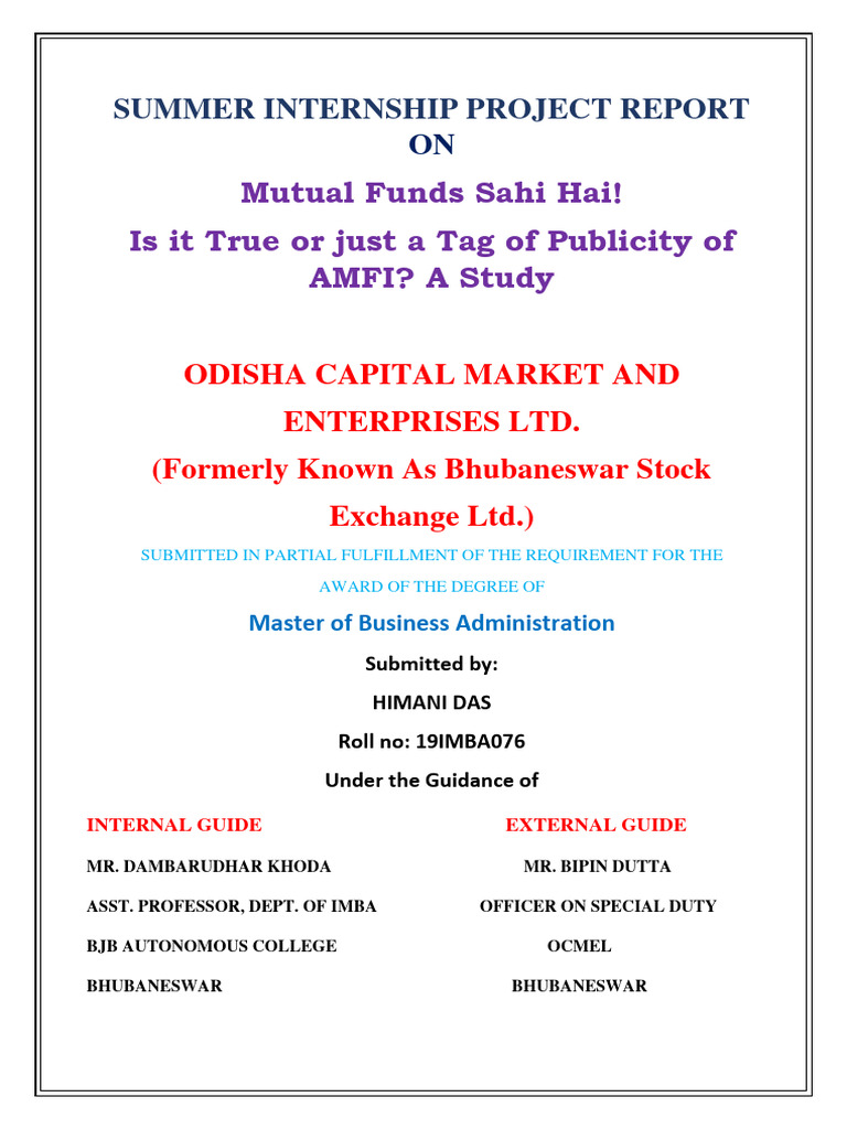 Mutual Funds Sahi Hai (SIP) | Download Free PDF | Investment Fund | Investing
