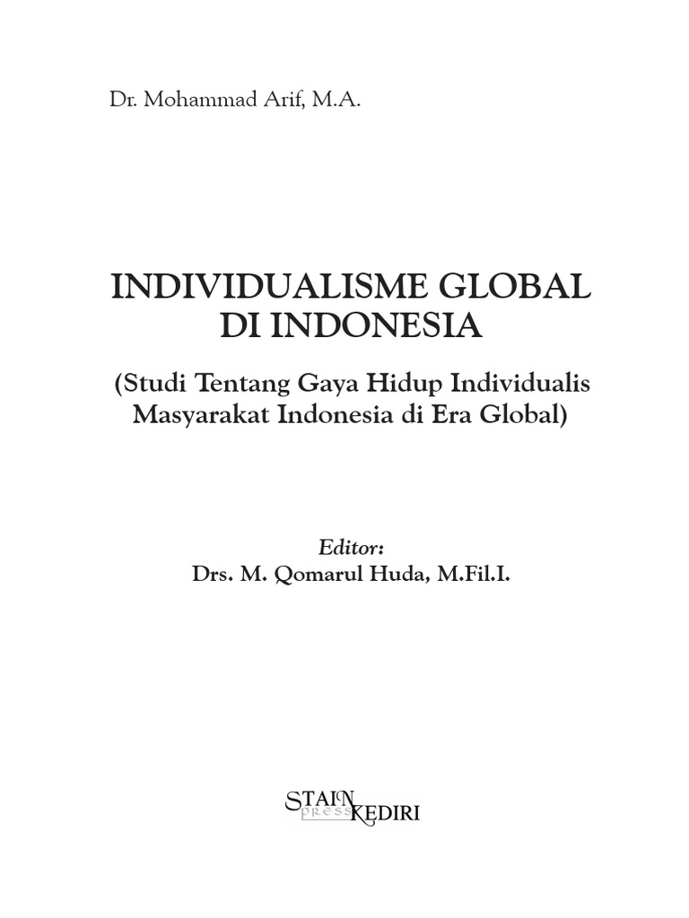 Individualisme Global Di Indonesia | PDF