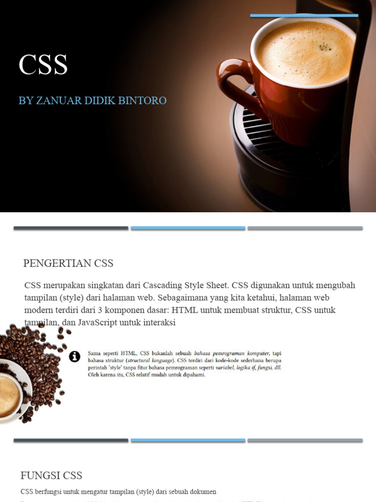 Mengenal CSS-Zanuar Didik Bintoro | PDF
