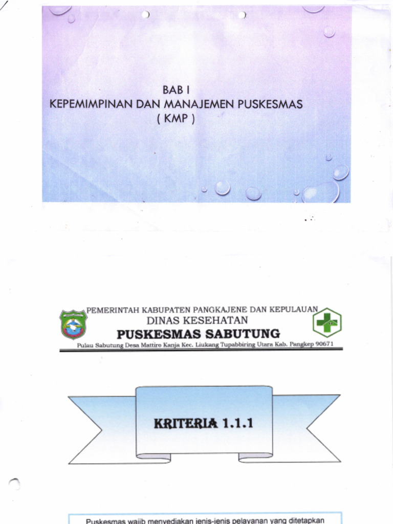 Kriteria 1.1.1 Ep. 1 | PDF