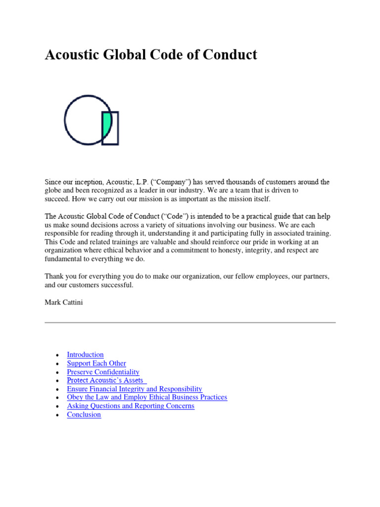 Global+Code+of+Conduct (Final Version 2023.02.01) | PDF | Non ...