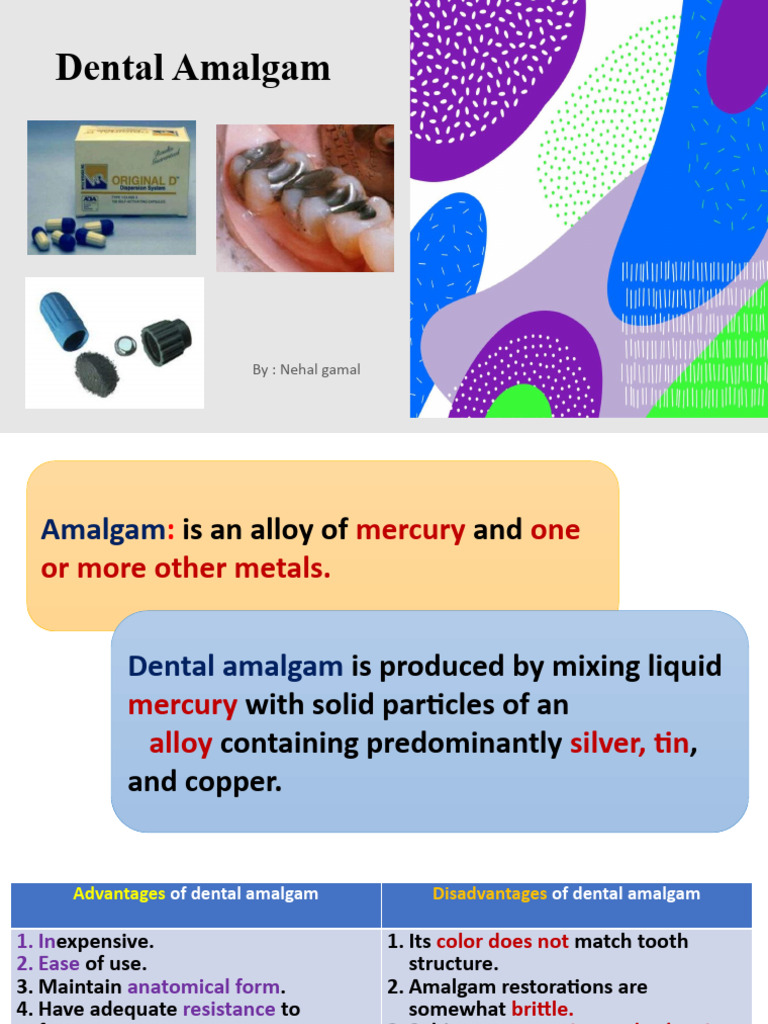 Amalgam Section Pdf Chemical Elements Transition Metals