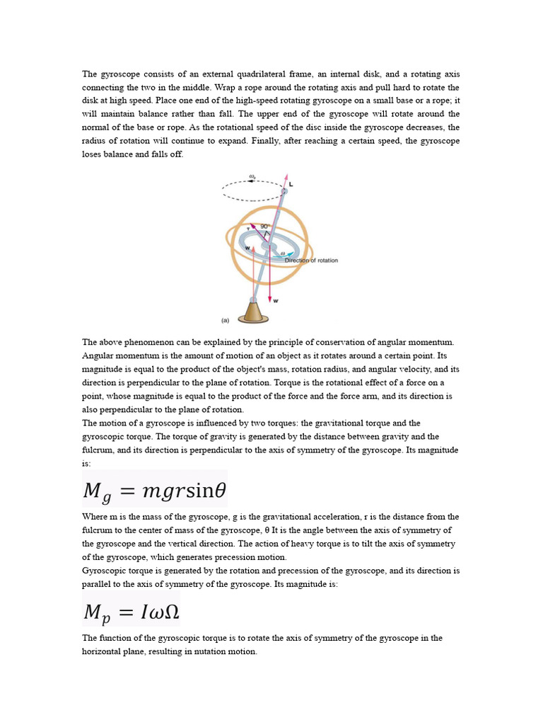 Seal---Gyro | PDF | Rotation Around A Fixed Axis | Gyroscope