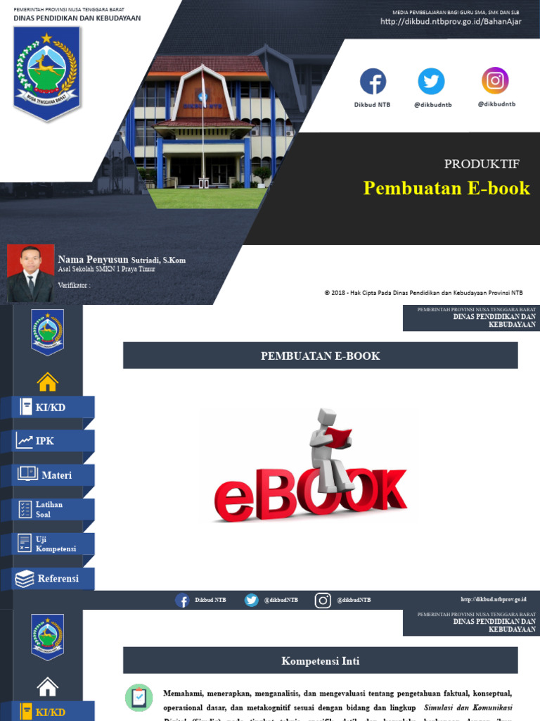 Pembuatan E Book | PDF | Seni