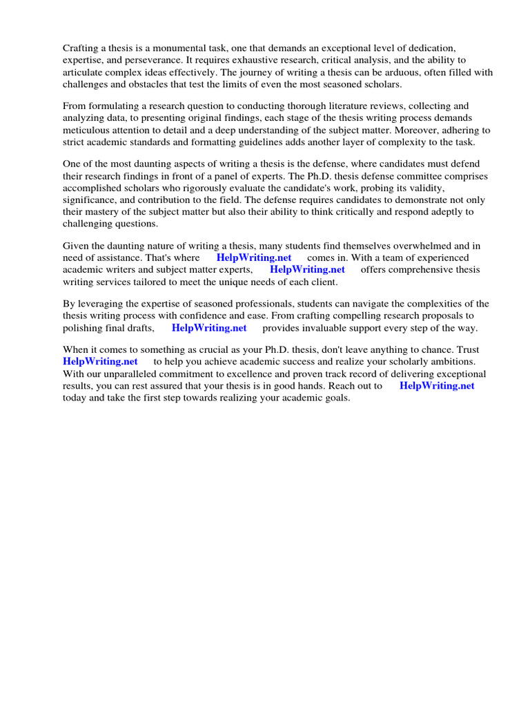 PHD Thesis Defense Committee | Download Free PDF | Thesis | Microsoft ...