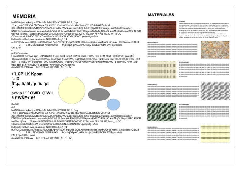 Ejemplo Lamina | Descargar gratis PDF | Ingeniería de Edificación | Diseño arquitectonico