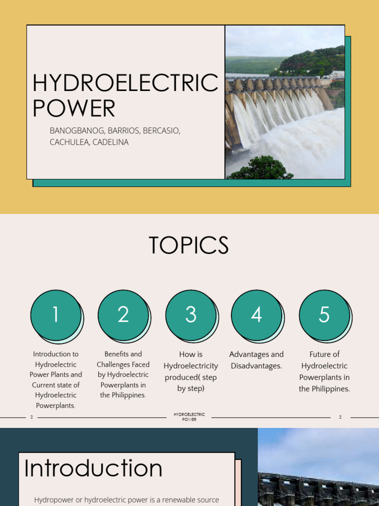 HYDROELECTRIC-POWER | PDF | Hydroelectricity | Power Station
