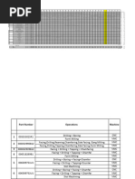 Machine Setup Sheet | PDF | Technology & Engineering