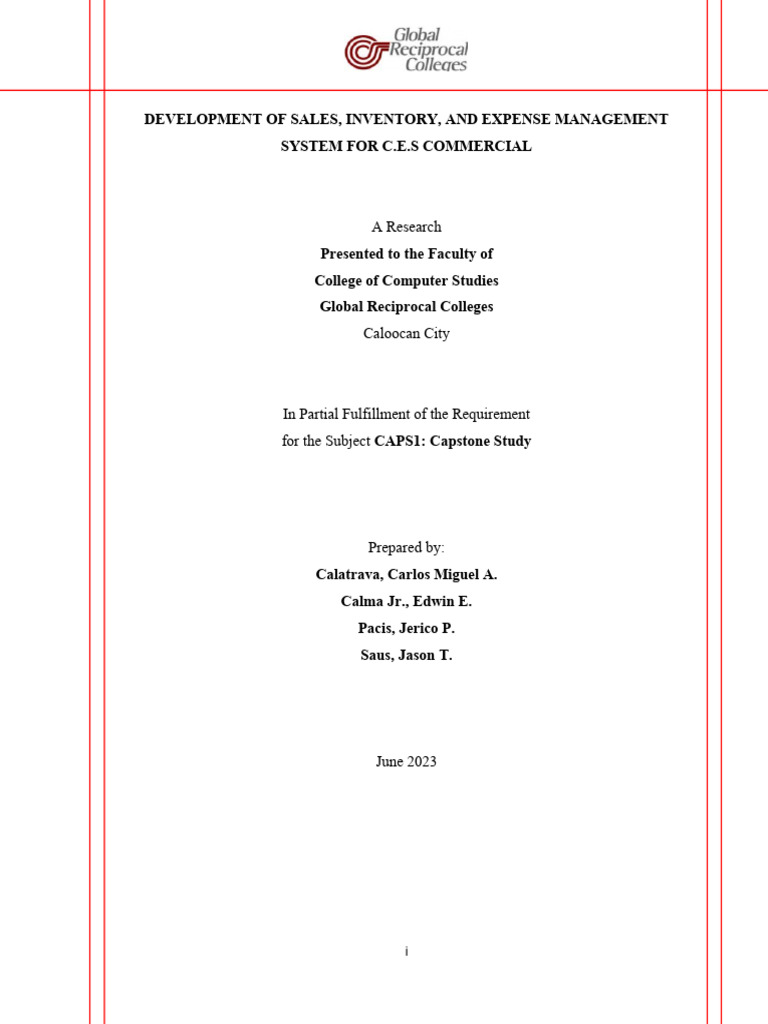 Last Final Chapter 1 3 | Download Free PDF | Inventory | Software Development Process