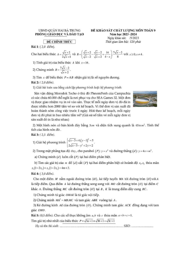 mot-so-de-khao-sat-chat-luong-thang-5-mon-toan-9-nam-2023_15052023 | PDF