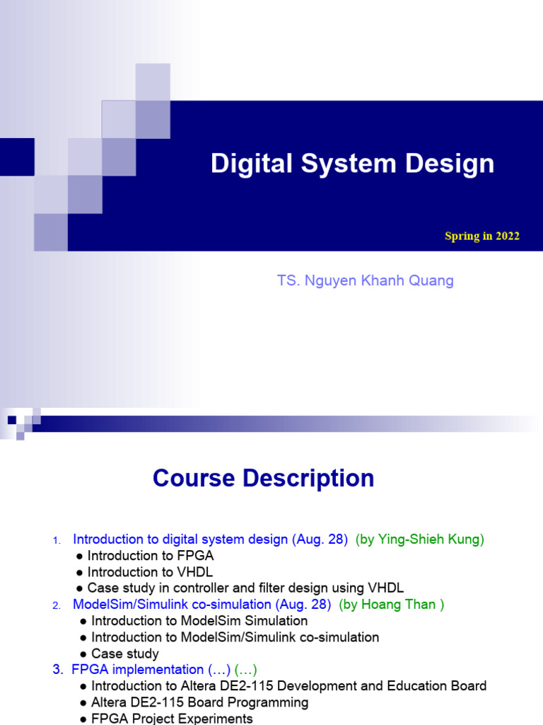 ModelSimSimulink co-simulation 2022 | PDF | Vhdl | Hardware Description Language