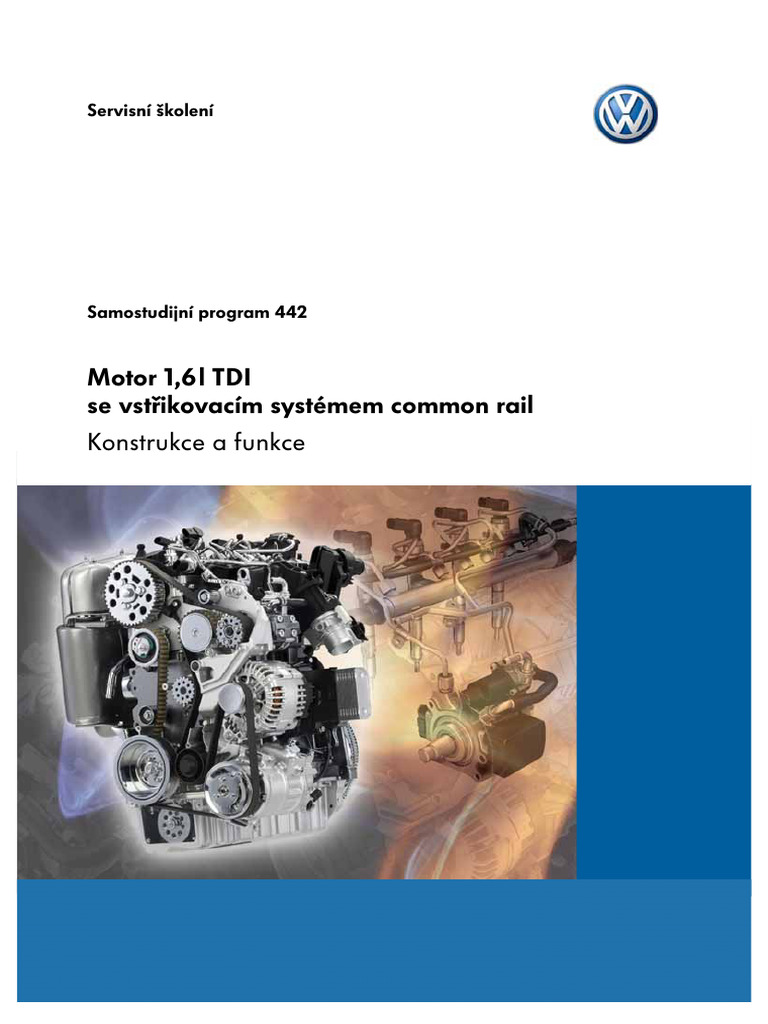 ssp442 Motor 1 6 Tdi CR | PDF