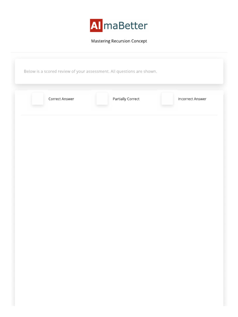 Mastering Recursion ASSinment | PDF