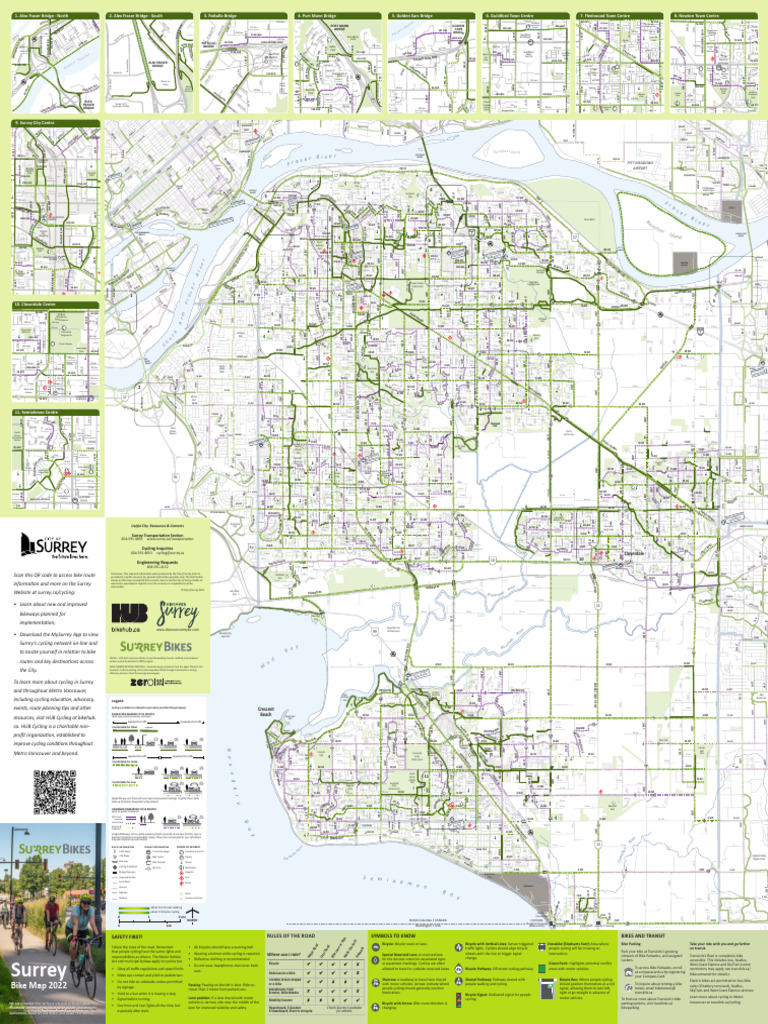 Surrey Bike Map | PDF