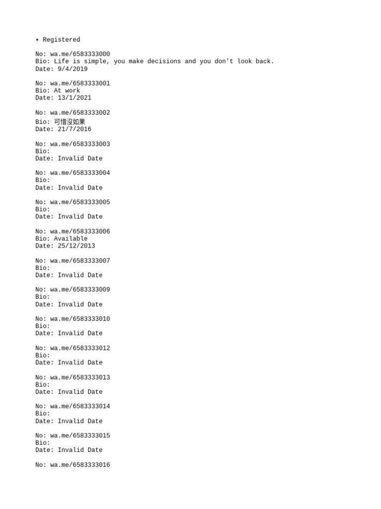 Bio Old | PDF