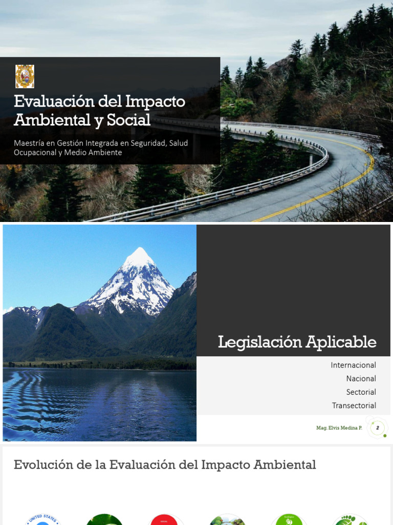 01 Legislación Ambiental Minera | PDF | Evaluación de impacto ambiental | Entorno natural