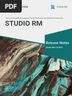 Manual 1 For Datamine RM | PDF | Computer File | Text File