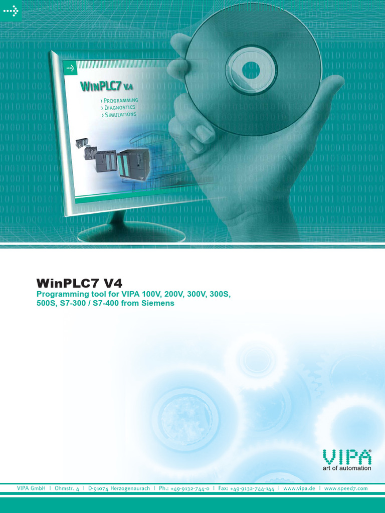 WinPLC7 V4 Leaflet | PDF | Programmable Logic Controller | Computer Programming